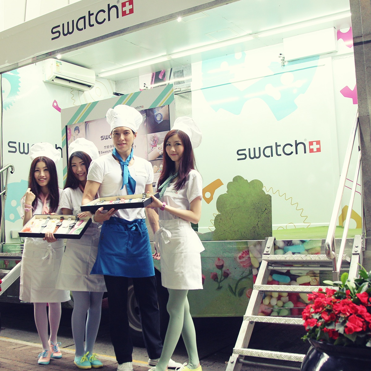 SWATCH – Spring Activation – Showcase – Gimmickhouse